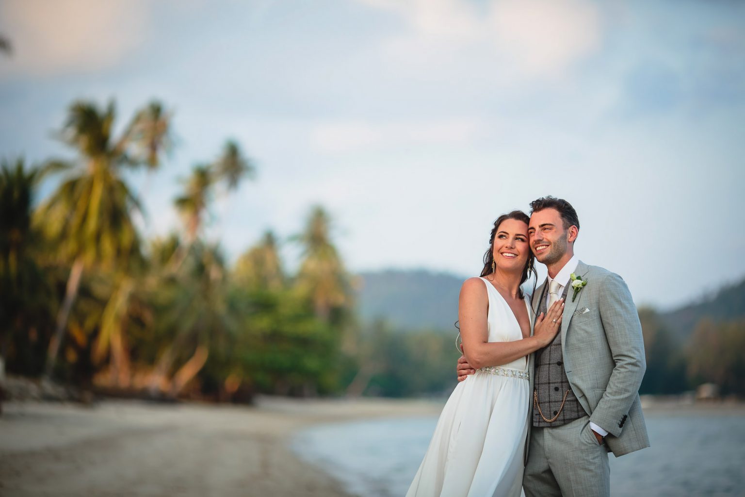 Stunning Kupu Kupu Phangan Beach Wedding in Thailand